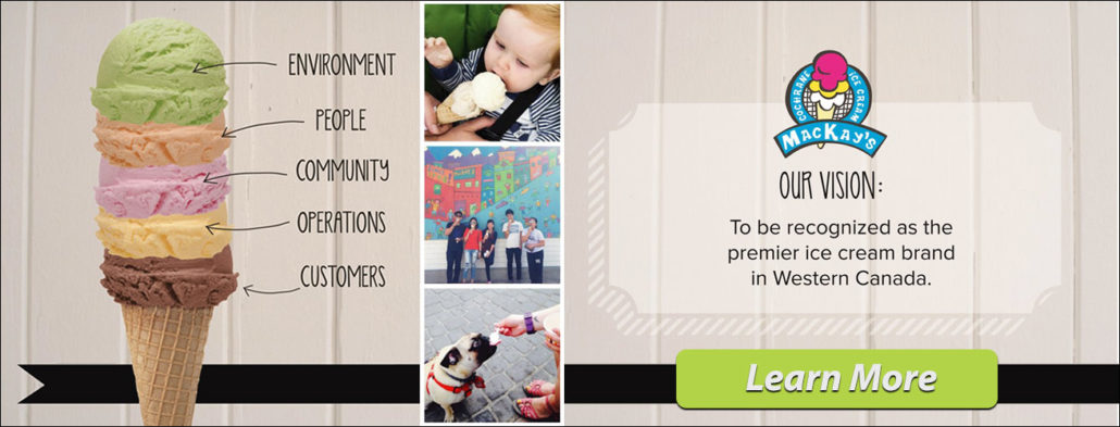 Cochrane Ice Cream: MacKay's in Downtown Cochrane, Alberta