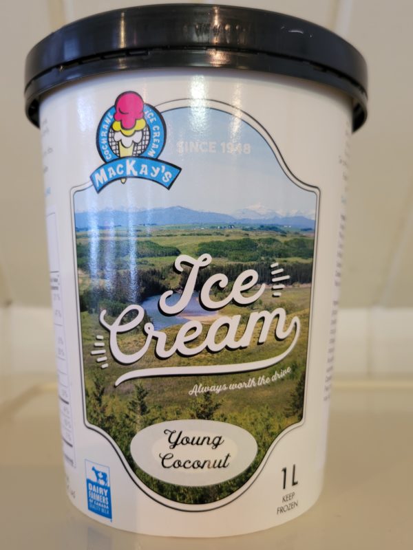 Young Coconut (Buko) - Mackay's Ice Cream