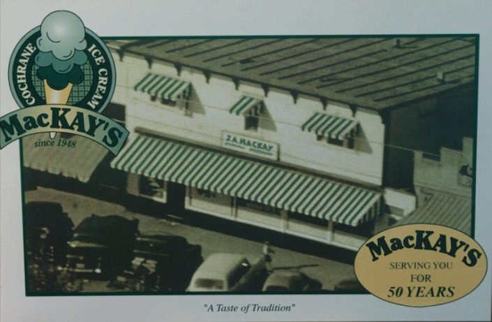 The History of MacKay's Ice Cream, Serving Cochrane Since 1948